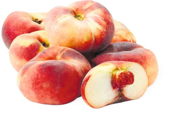 Pêche plate blanche - Guide des Aliments