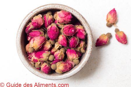 Boutons de roses - Guide des Aliments