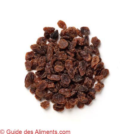 Raisin sec de Corinthe - Guide des Aliments